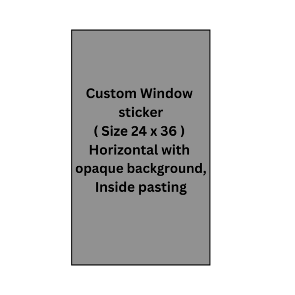Window Sticker Design 16 - Serve Print