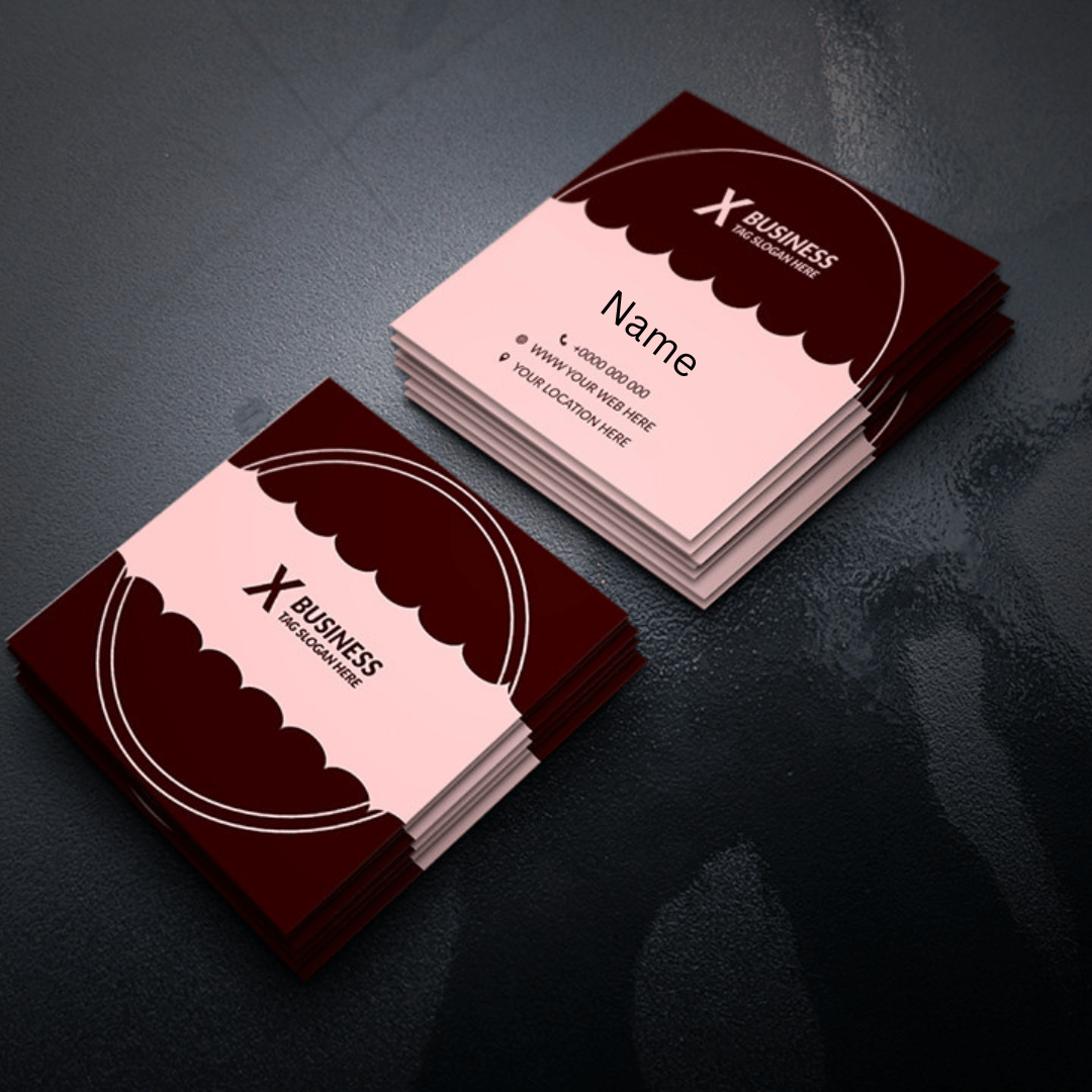 "Premium Square Visiting Cards for Your Business"
