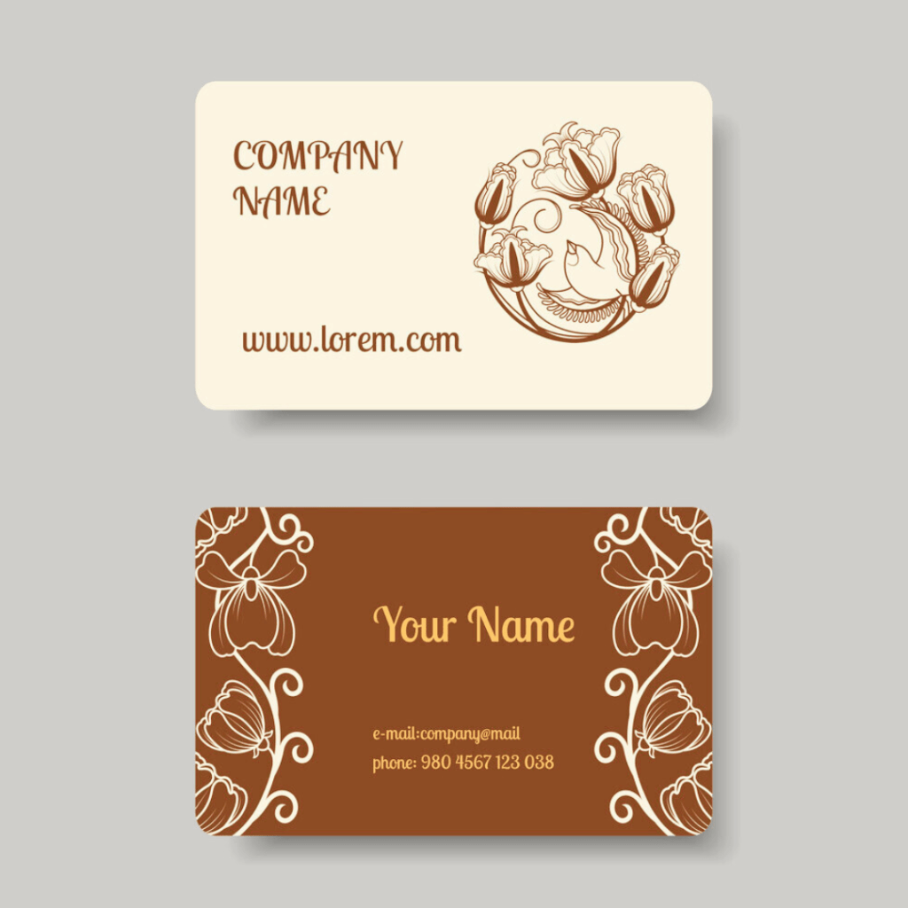 Classic Visiting Card - Serve Print