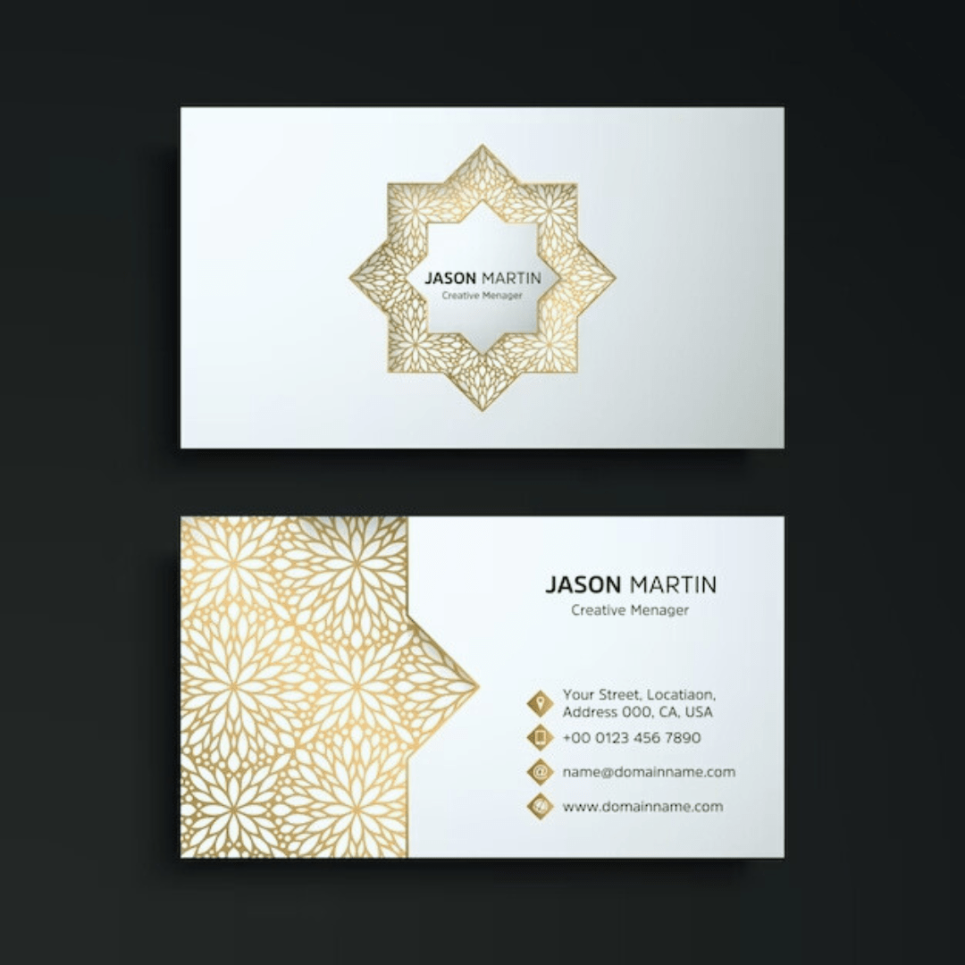 "Timeless Classic Visiting Cards for Professional Impressions"