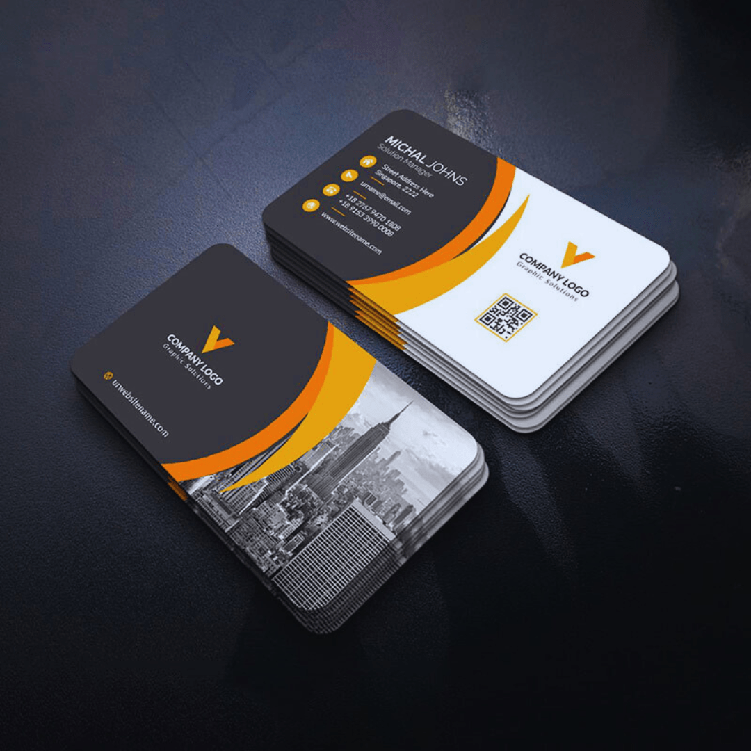 "Custom Round Corner Visiting Cards - Buy Online Now"