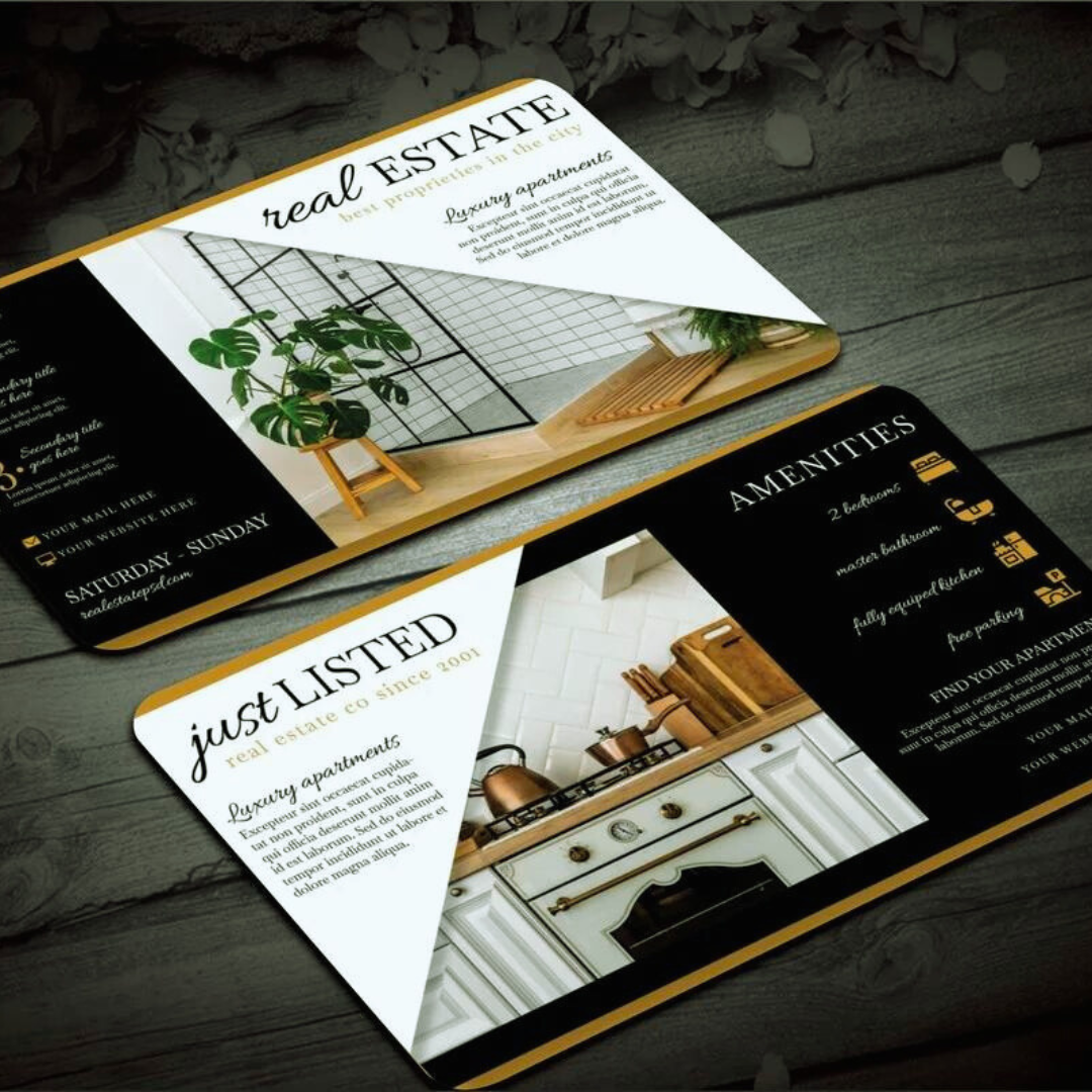 "Buy Custom Round Corner Visiting Cards Online"