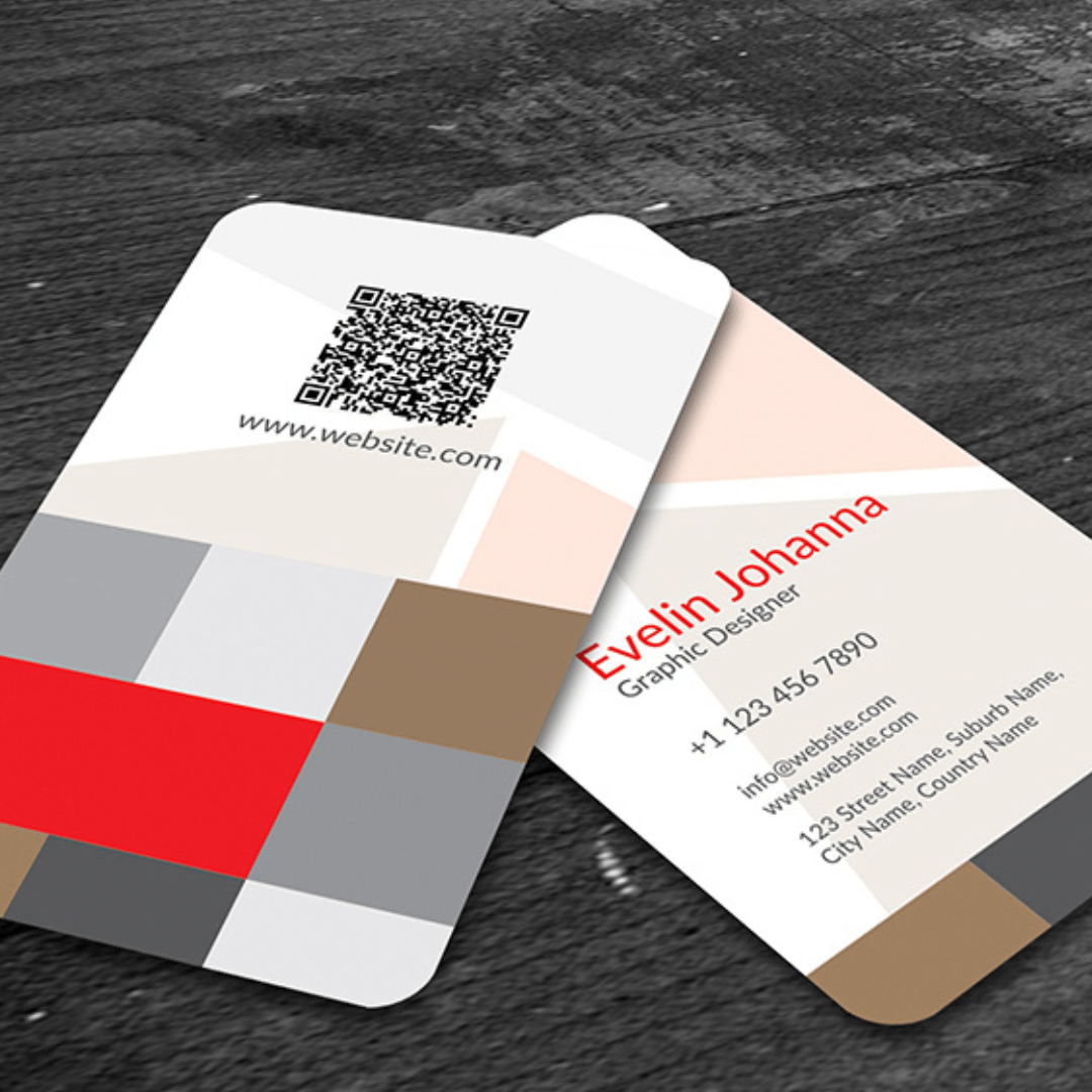 "Buy Custom Round Corner Visiting Cards Online"