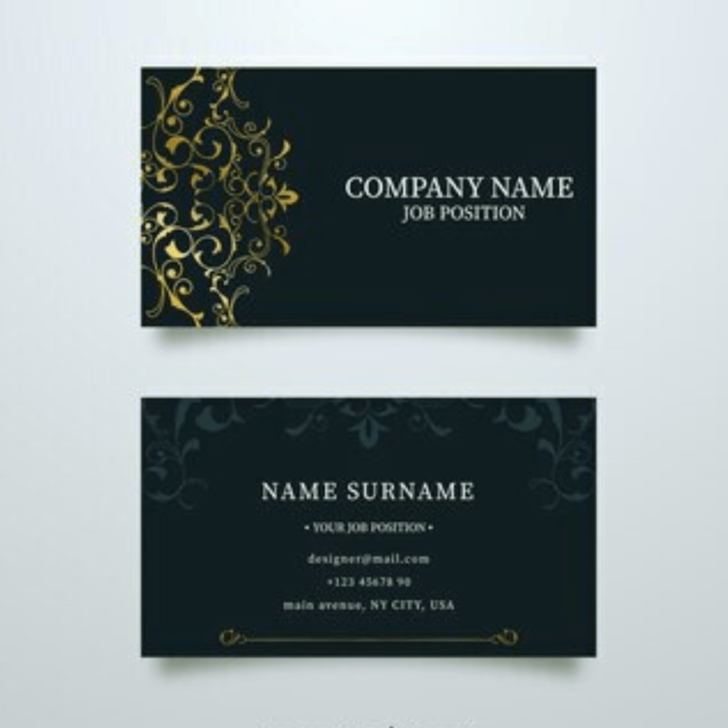 Classic Visiting Card – Serve Print