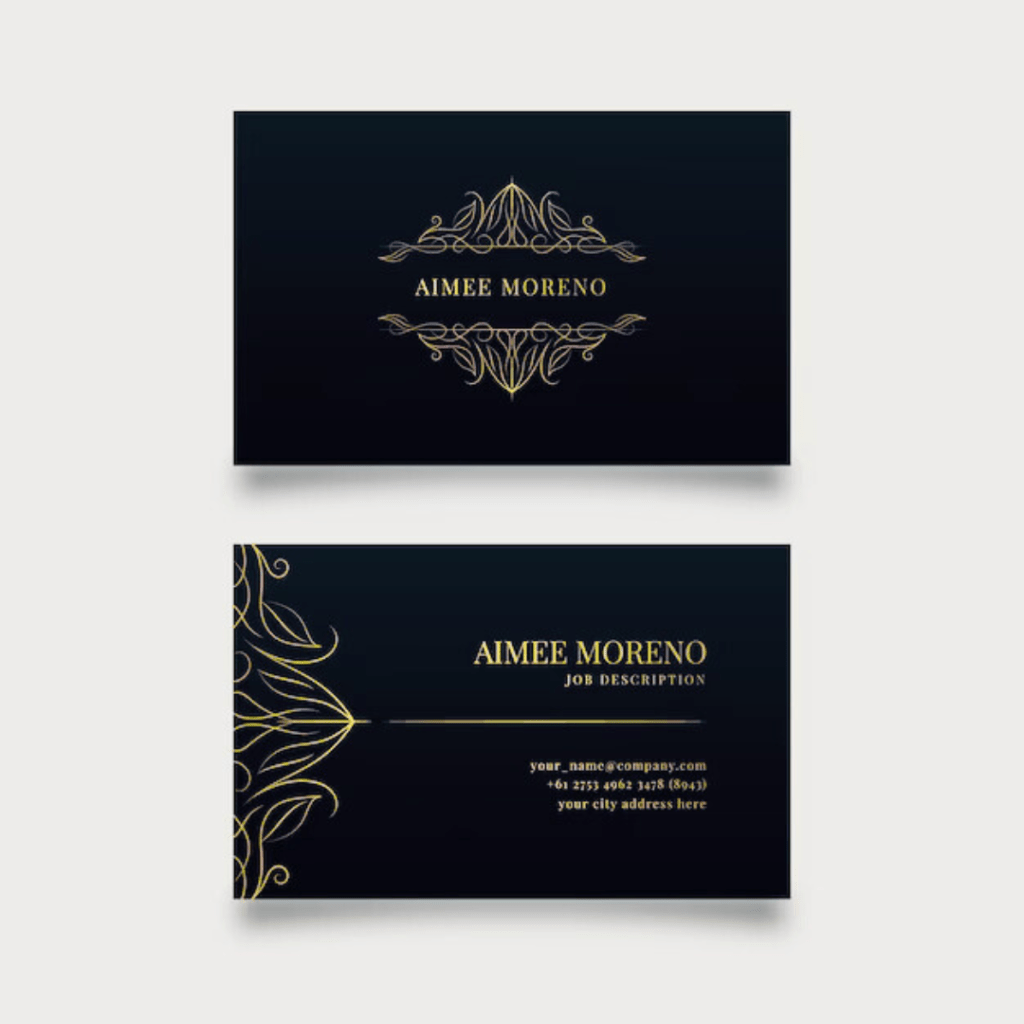 Classic Visiting Card – Serve Print