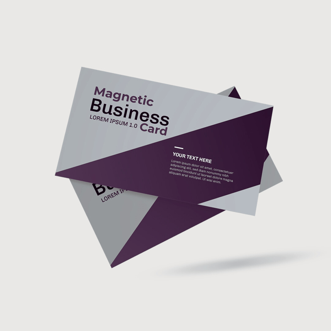"Durable Magnetic Visiting Cards for Modern Professionals"