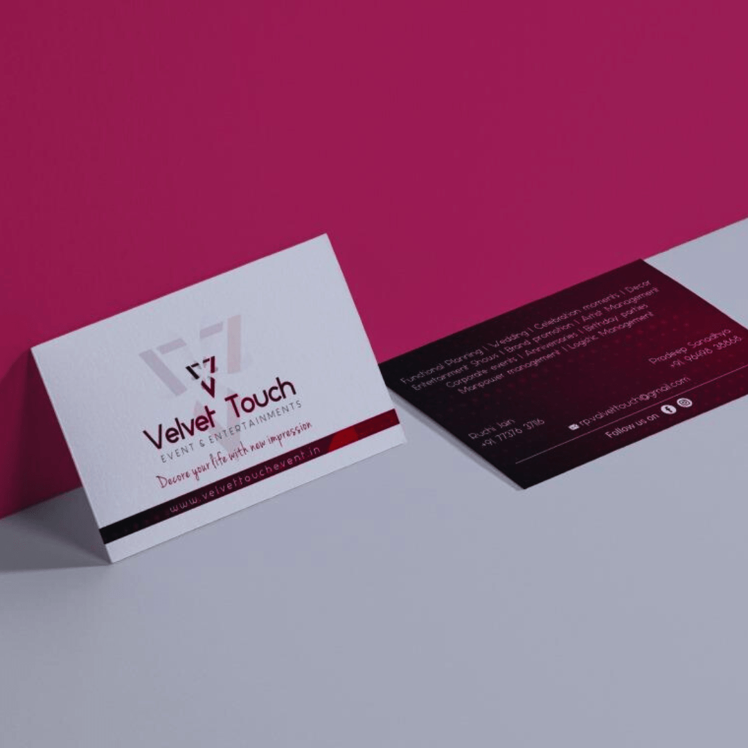 UV Touch Visiting Card Design 09 - Serve Print