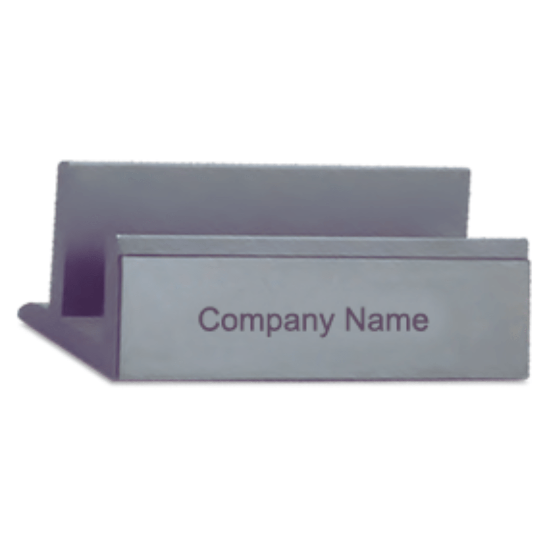 Metal Visiting Card Holder Design 12 – Serve Print