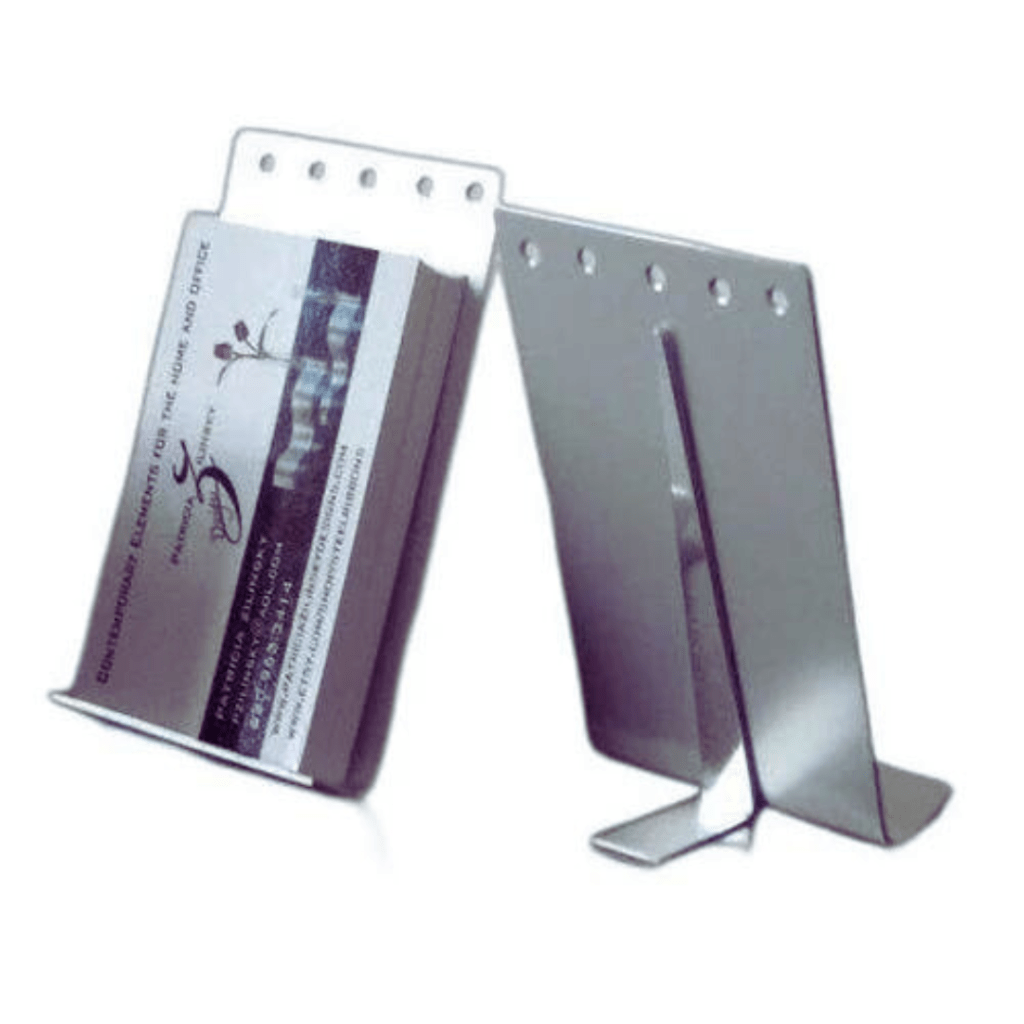 Metal Visiting Card Holder - Serve Print