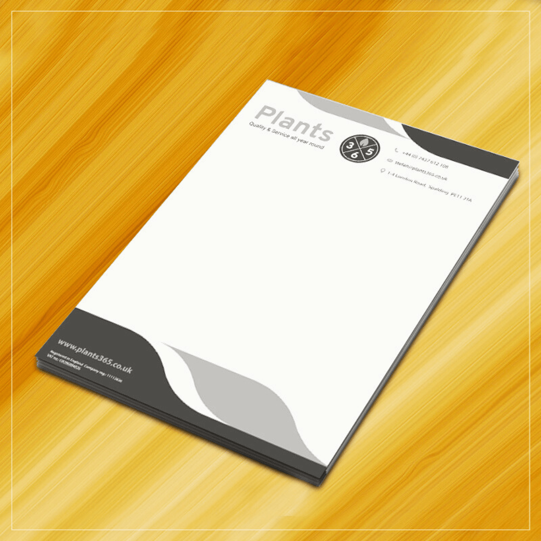 "Professional Custom Letterhead Design | Personalized Stationery"