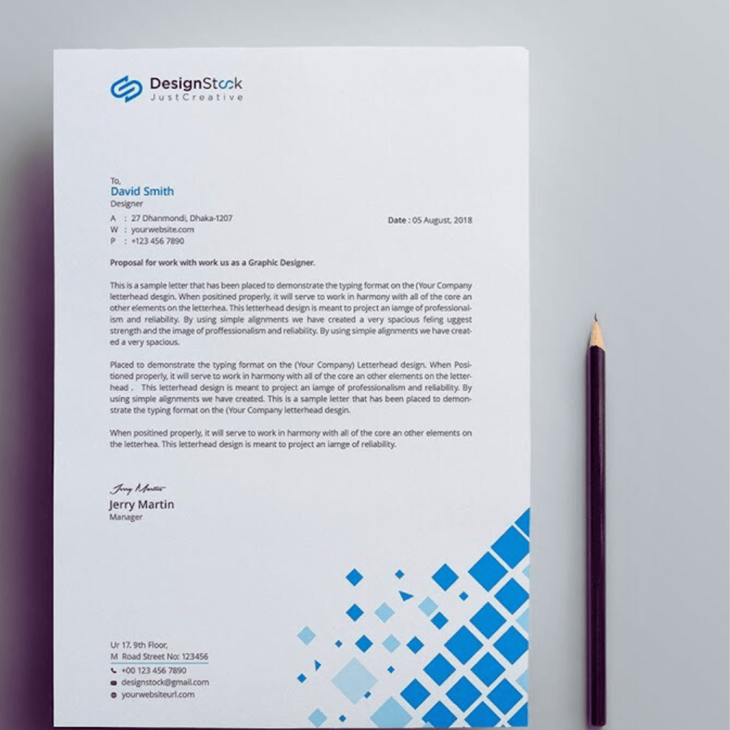 Custom Letterhead – Serve Print