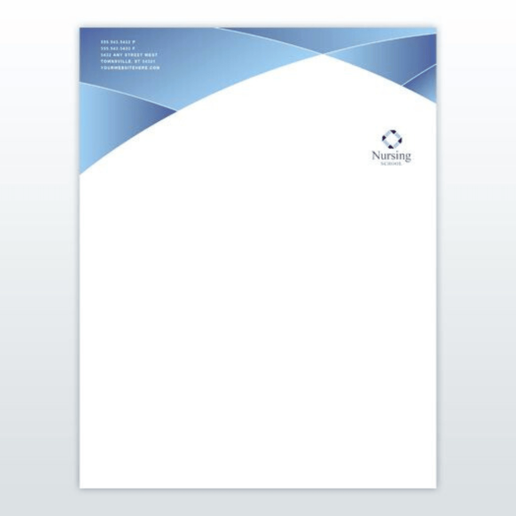 "Professional Custom Letterhead Design | Personalized Stationery"