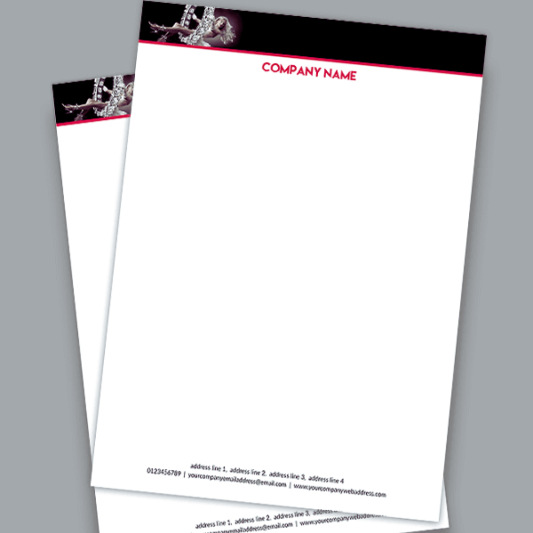 Custom Letterhead – Serve Print