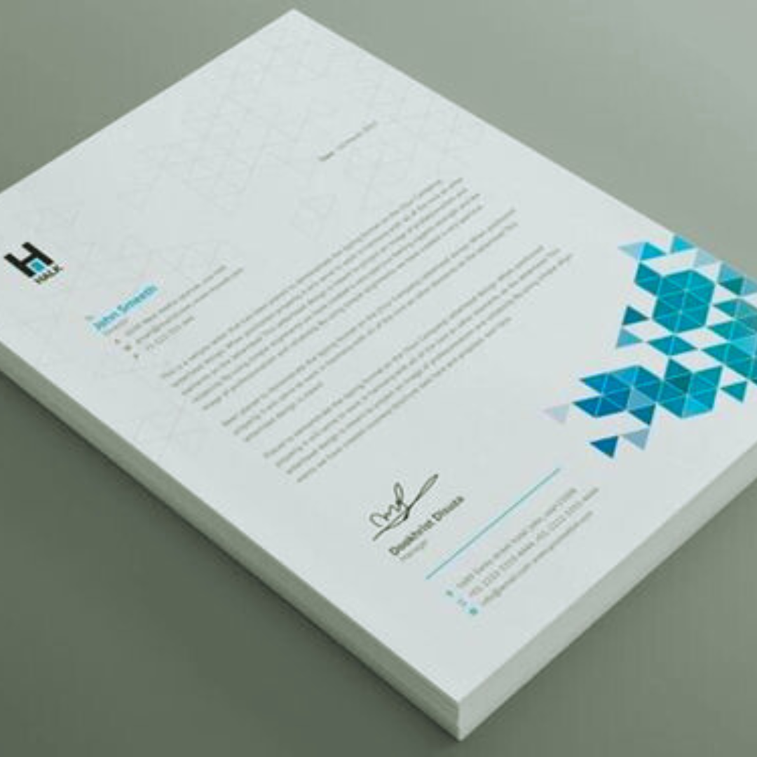 "High-Quality Bulk Letterheads - Professional & Custom Designs"