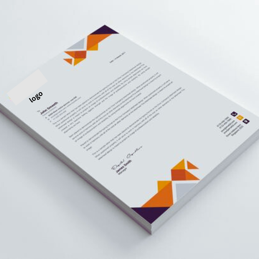 "High-Quality Bulk Letterheads - Professional & Custom Designs"