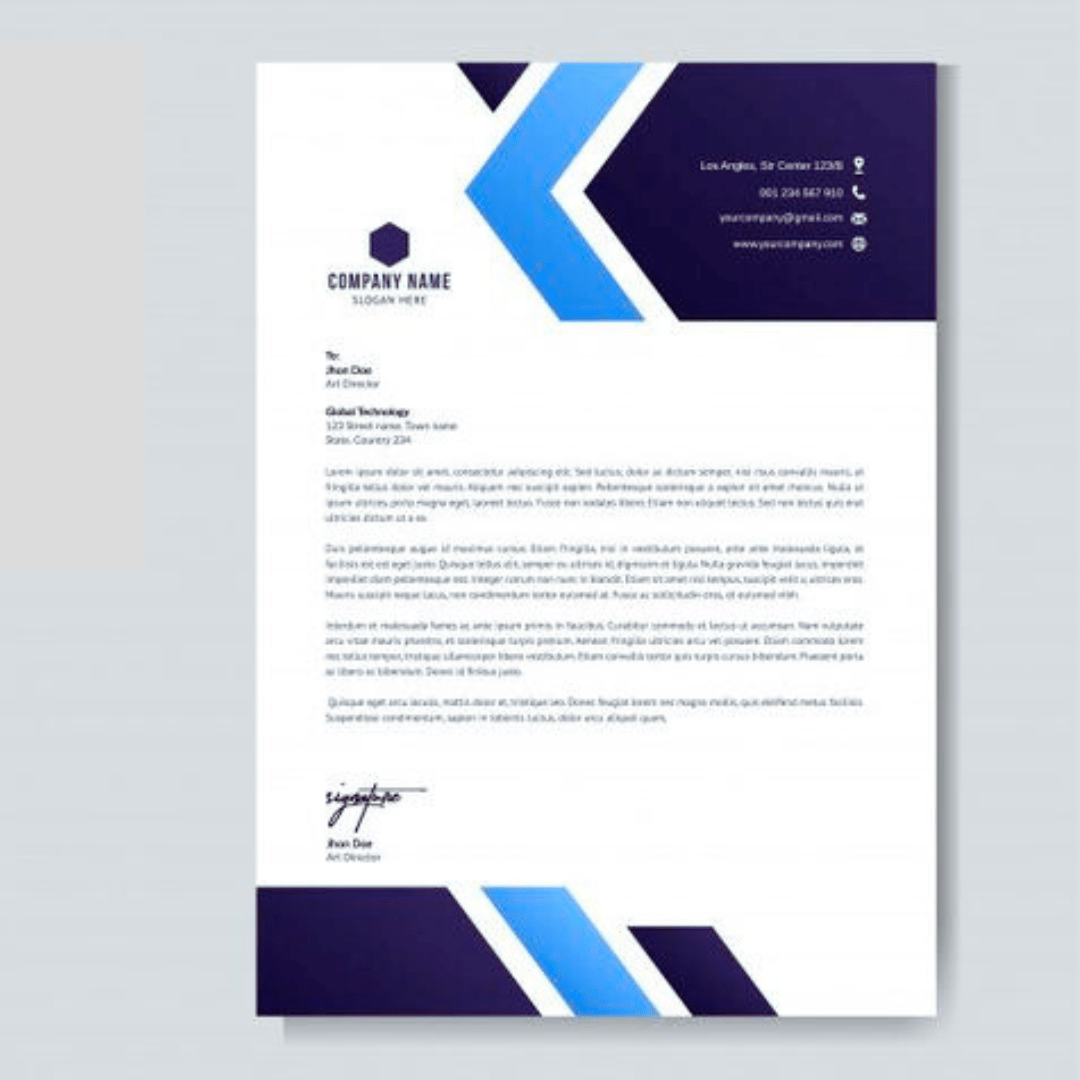 "High-Quality Bulk Letterheads - Professional & Custom Designs"