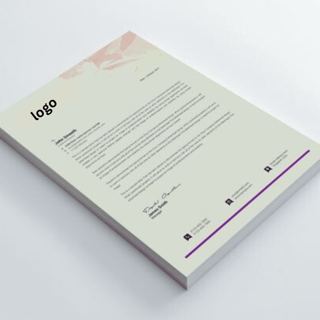 "Professional Custom Letterhead Design | Personalized Stationery"