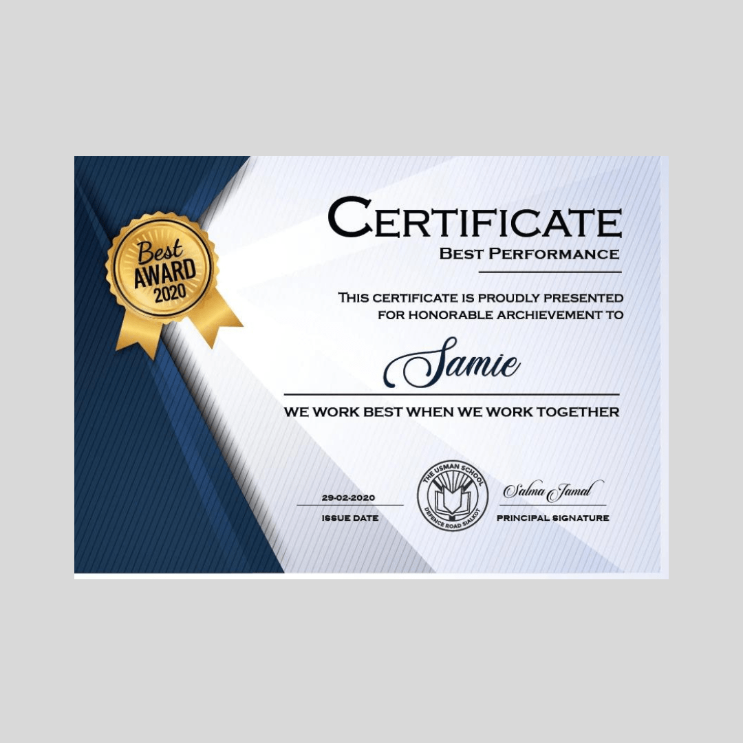 "Custom Certificates: Personalized Awards and Diplomas"