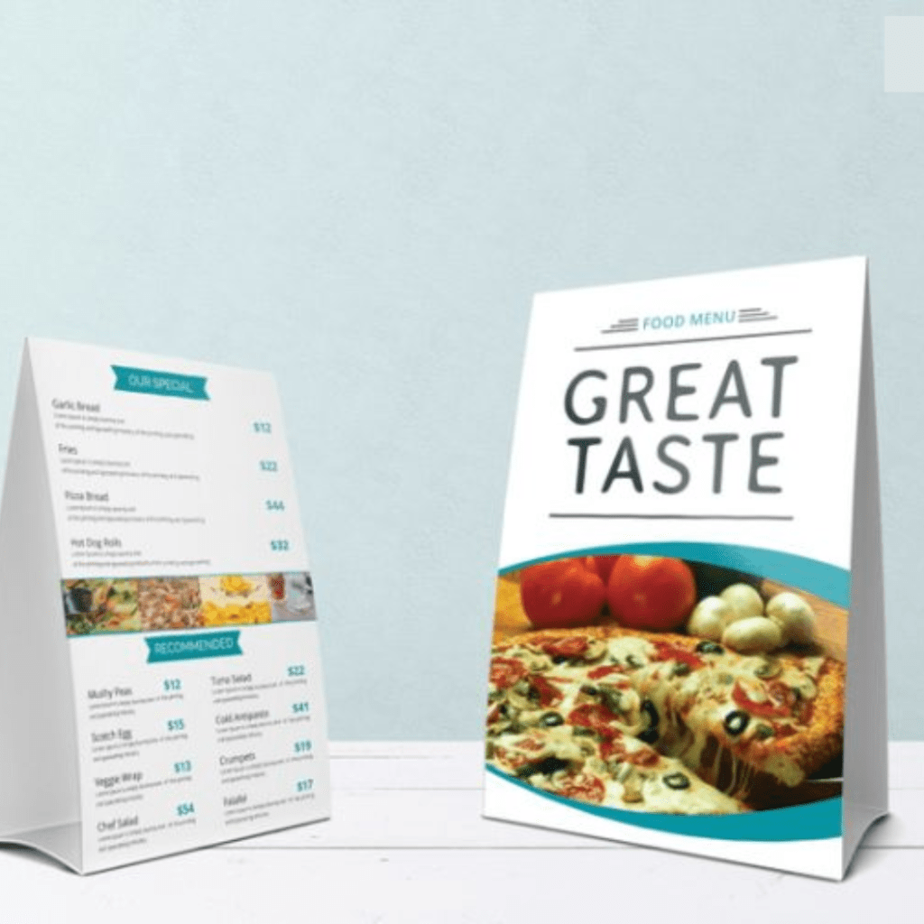 "Personalized Tent Cards Online