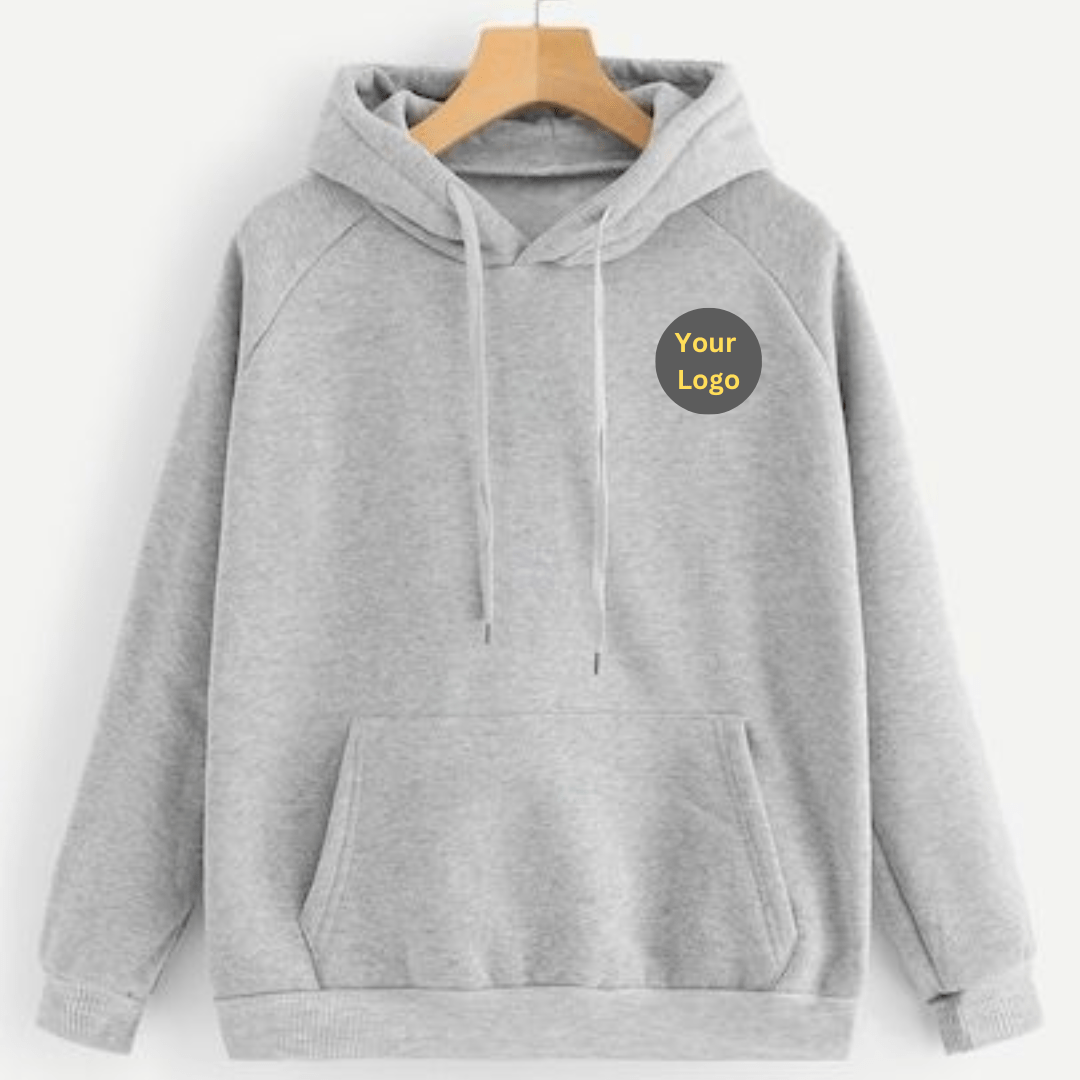 Crew neck Hoodie grey - Serve Print