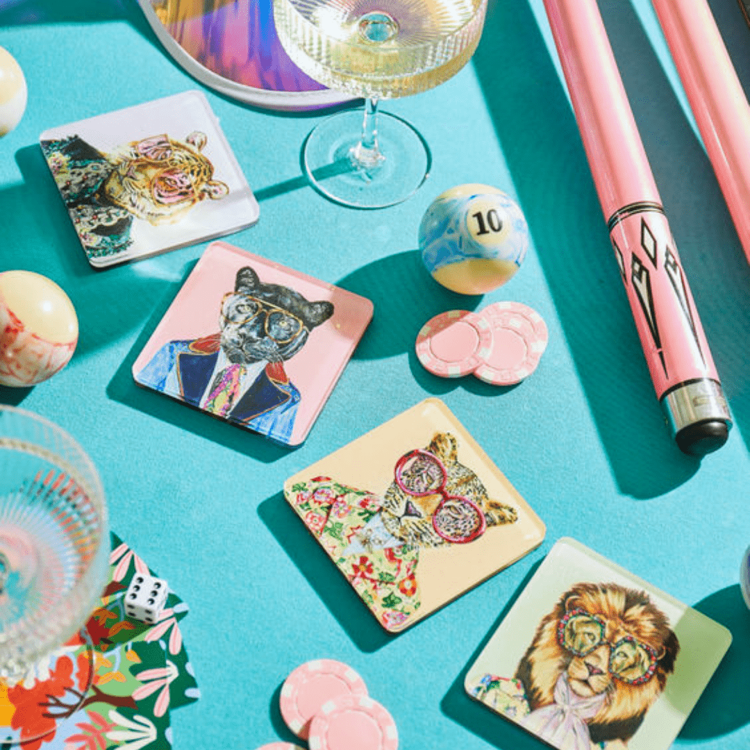 Acrylic coaster - Serve Print