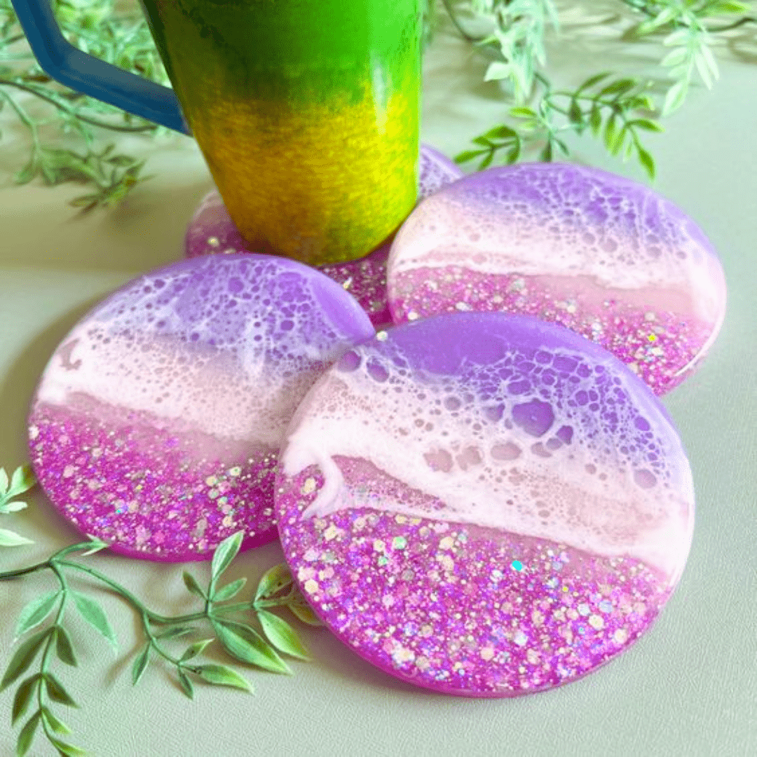 Acrylic coaster – Serve Print