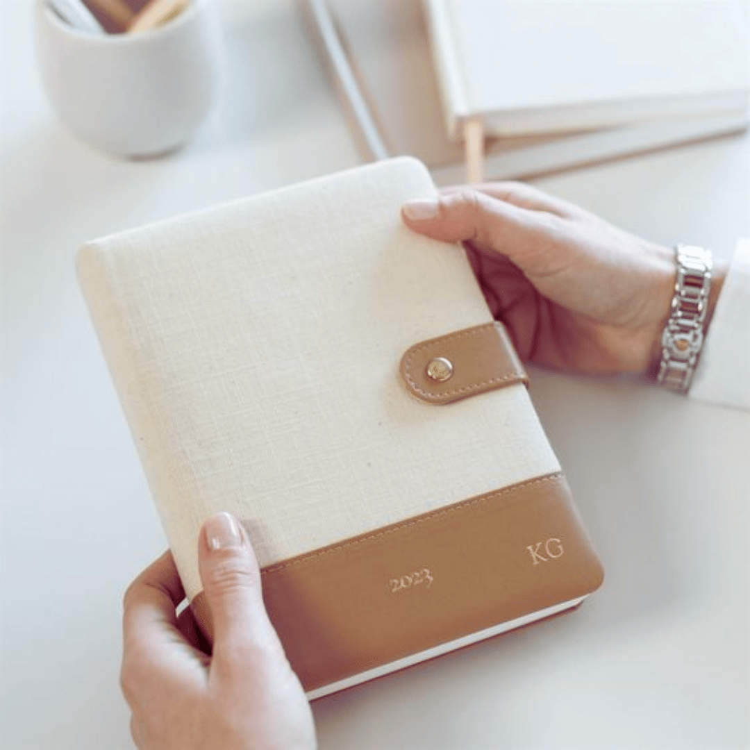 "Personalized Diaries with Magnetic Lock - Secure & Stylish"